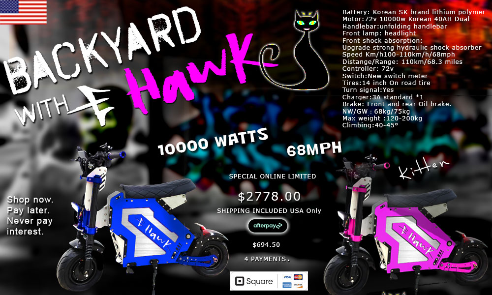 Its an E HAWK Generation The Time Has Come!