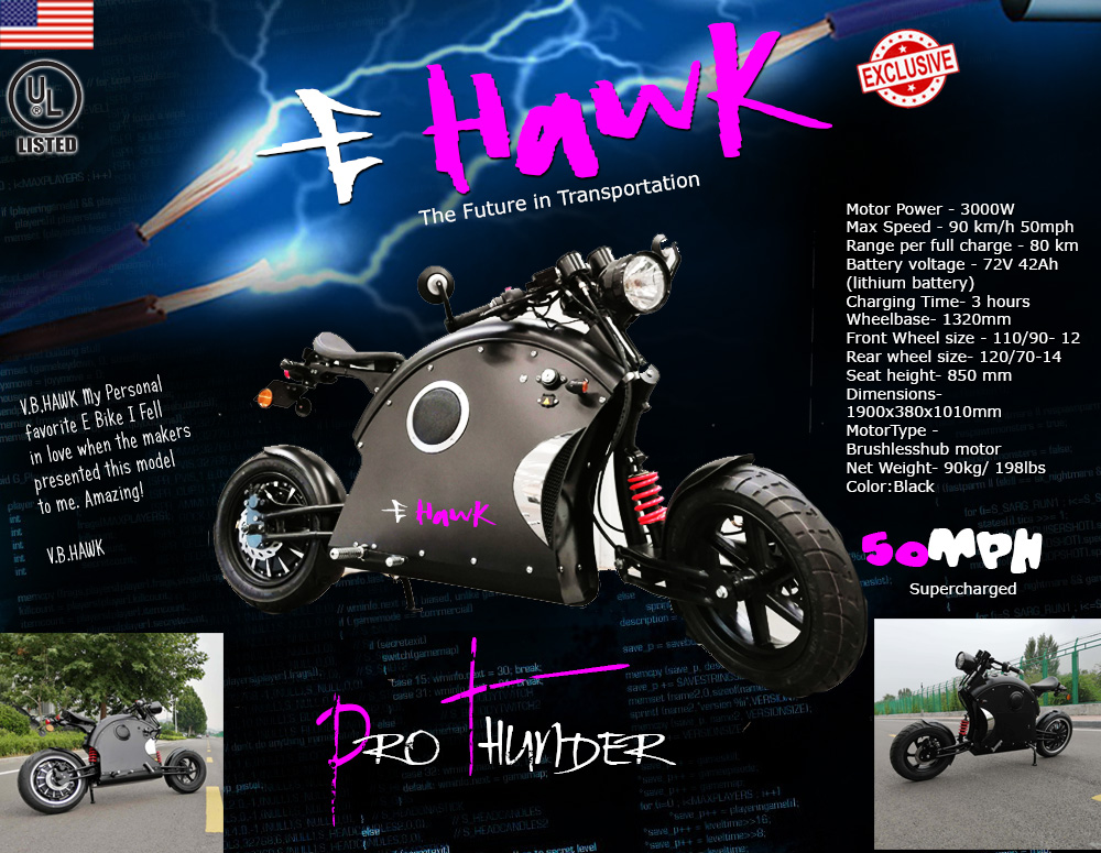 Its an E HAWK Generation The Time Has Come!